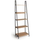 Buy Argos Home Nomad 5 Shelf Leaning Shelving Unit - Oak Effect ...