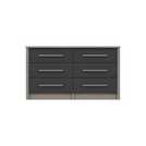 Buy Grasmere 3 + 3 Drawer Chest - Dark Grey | Chest of drawers | Argos