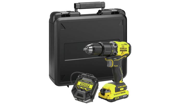 Buy Stanley Fatmax 18V Cordless Brushless Hammer Drill Set | Drills | Argos