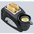 Buy Tefal TT552842 Toast 'n' Egg 'n' Beans 2 Slice Toaster | Toasters ...