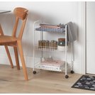 Buy Argos Home 3 Tier Kitchen Storage Trolley - White | Kitchen ...