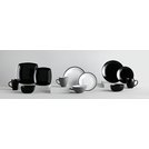 Buy Argos Home 16 Piece Ribbed Stoneware Dinner Set - Grey | Dinnerware ...