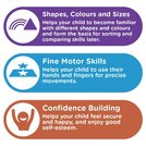 Buy Chad Valley Wooden Activity Table | Early learning toys | Argos