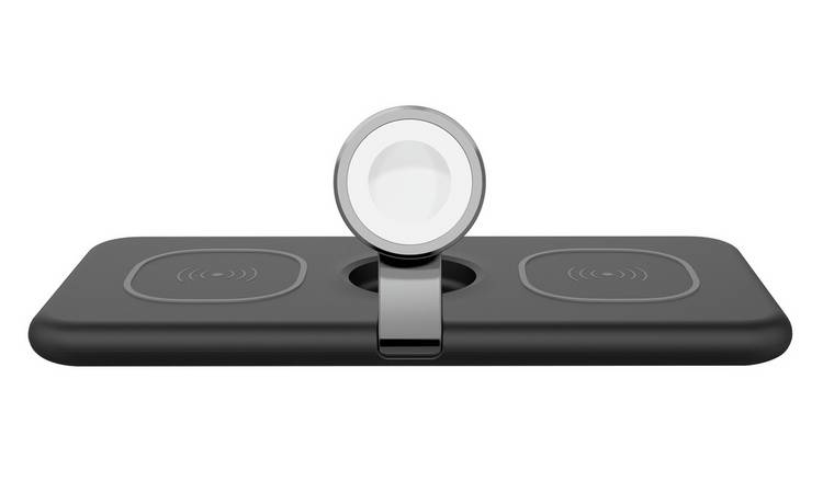 Buy Juice Dual 25W Qi Enabled Wireless Charging Pad - Black | Mobile ...