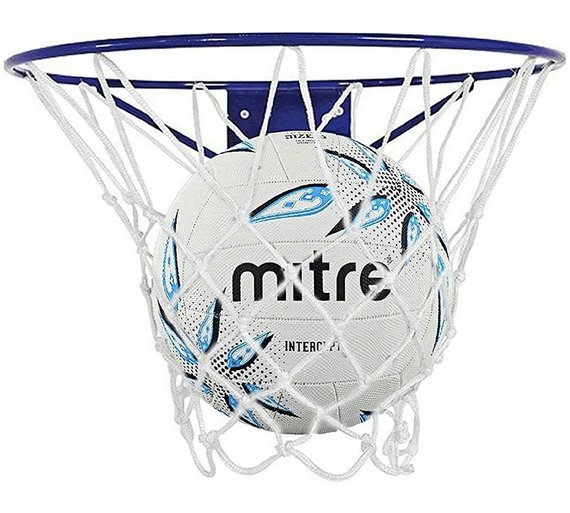 Mitre Wall Mounted Netball Ring and Ball Surface Of The Training ...
