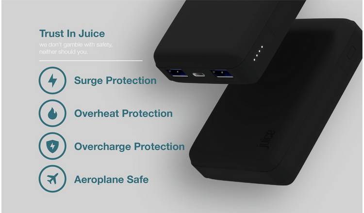 Buy Juice 3 10000mAh Portable Power Bank – Black | Portable power banks ...