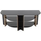 Buy AVF Up To 55 Inch TV Stand - Black Glass and Oak Effe | TV stands ...
