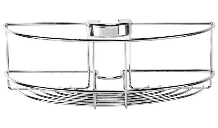 Buy Croydex Easy Fit Rail Riser Basket | Shower and bath storage | Argos