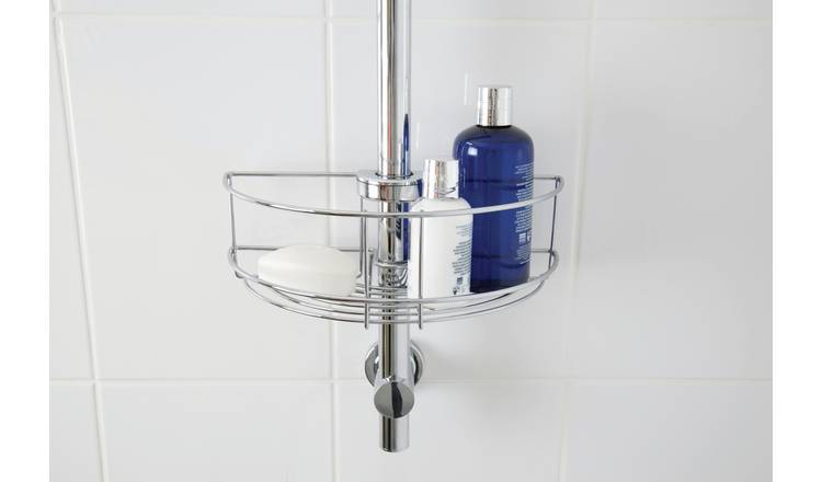 Buy Croydex Easy Fit Rail Riser Basket | Shower and bath storage | Argos