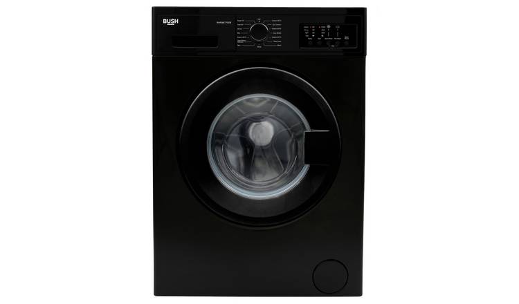 Buy Bush WMSAE712EB 7KG 1200 Spin Washing Machine - Black | Washing ...