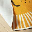 Buy Habitat Kids Lion Face Circle Rug - Yellow - 100x100cm | Rugs | Habitat