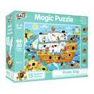 Buy Galt Toys Pirate Ship 50 Piece Magic Puzzle | 2 for 15 pounds on ...