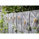 Buy Habitat 10 Warm White Wire Wrap LED Solar String Lights | Solar ...