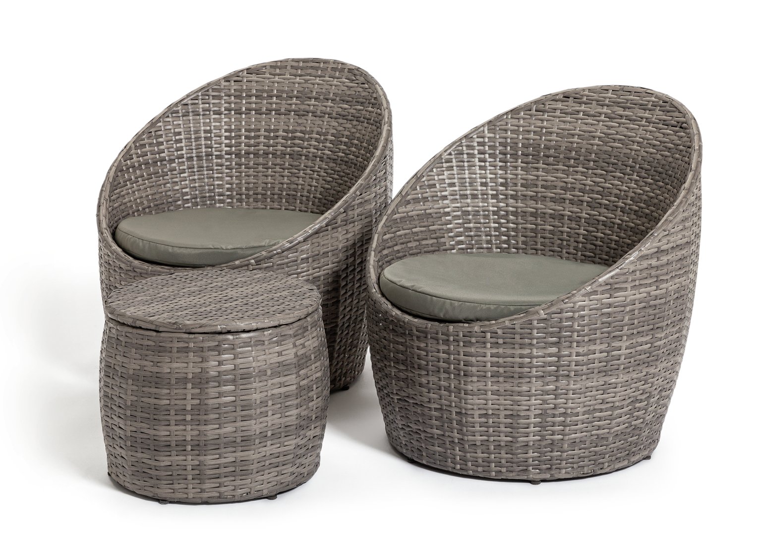 Habitat 2 Seater Wicker Garden Barrel Bistro Set review | 9.2 / 10