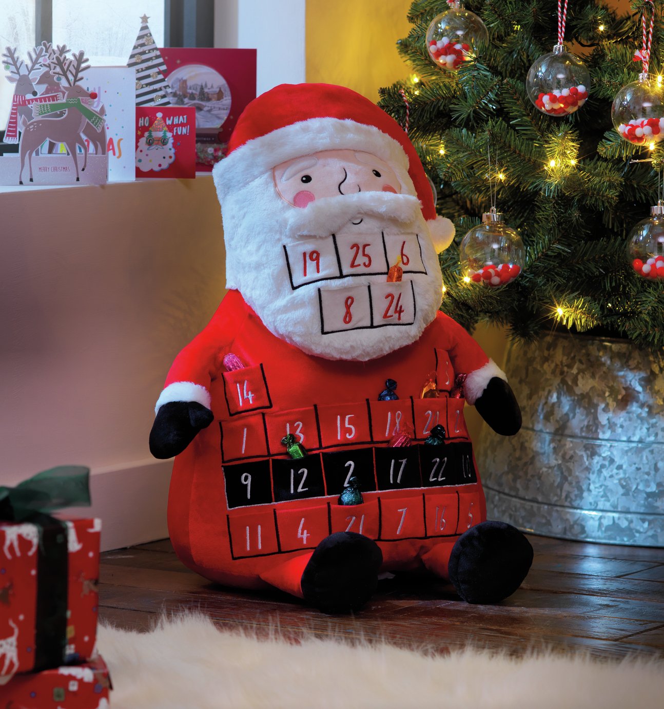 Argos Home Giant Santa Countdown Plush review | 9.3 / 10