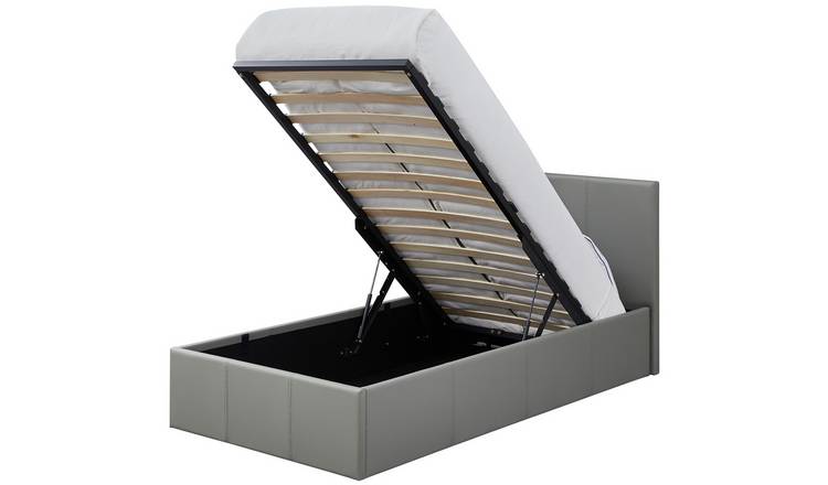 Buy Argos Home Lavendon Single End Open Ottoman Bed Frame - Grey | Bed frames | Argos