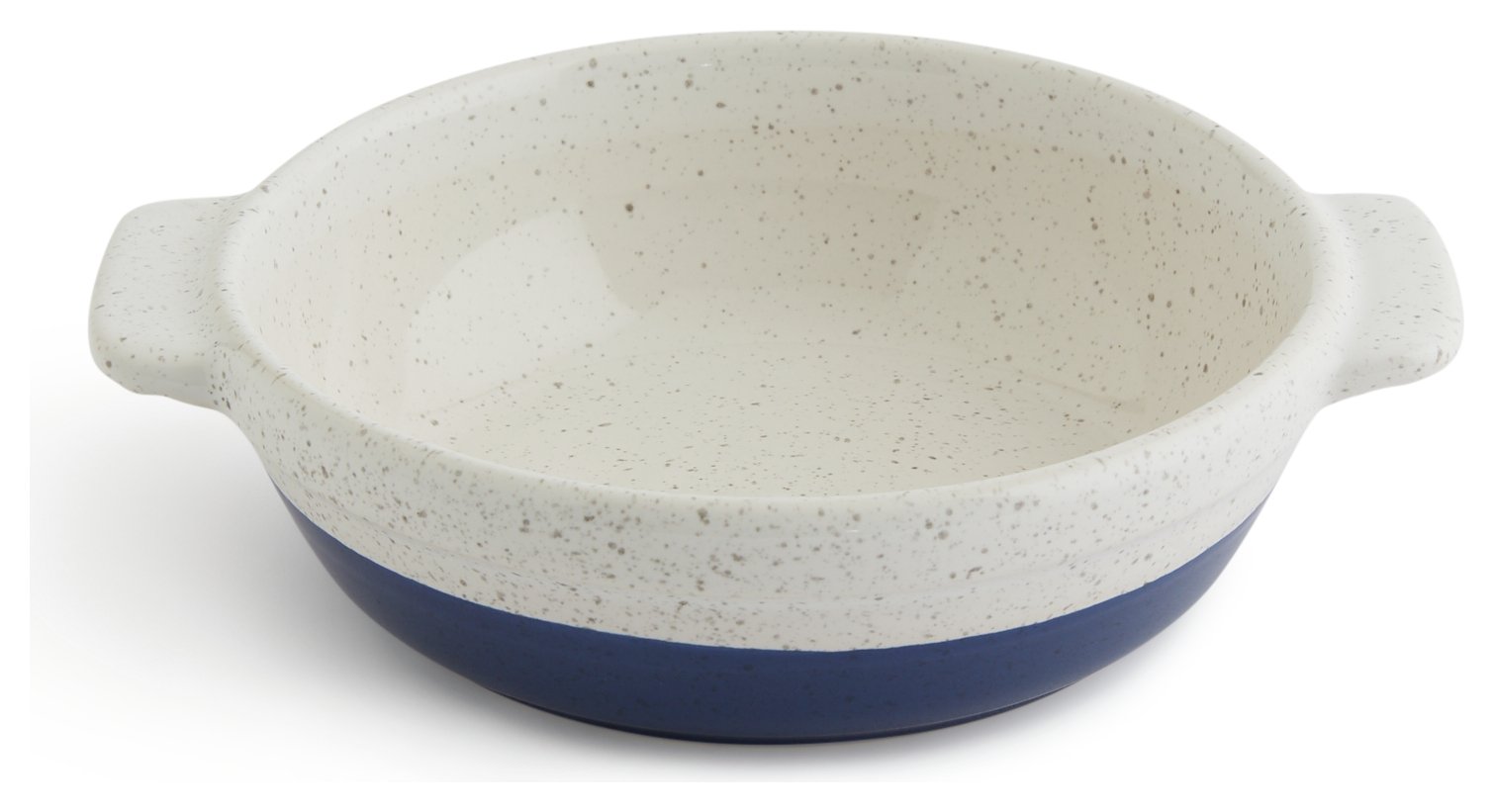 Habitat Ott Blue Speckle Ceramic Small Round Roaster review | 8.8 / 10