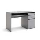 Buy Argos Home Pepper 2 Drawer Pedestal Desk Grey Desks Argos