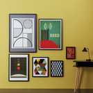 Buy Habitat Birch Wooden Picture Frame - Black - 40x30cm | Picture ...