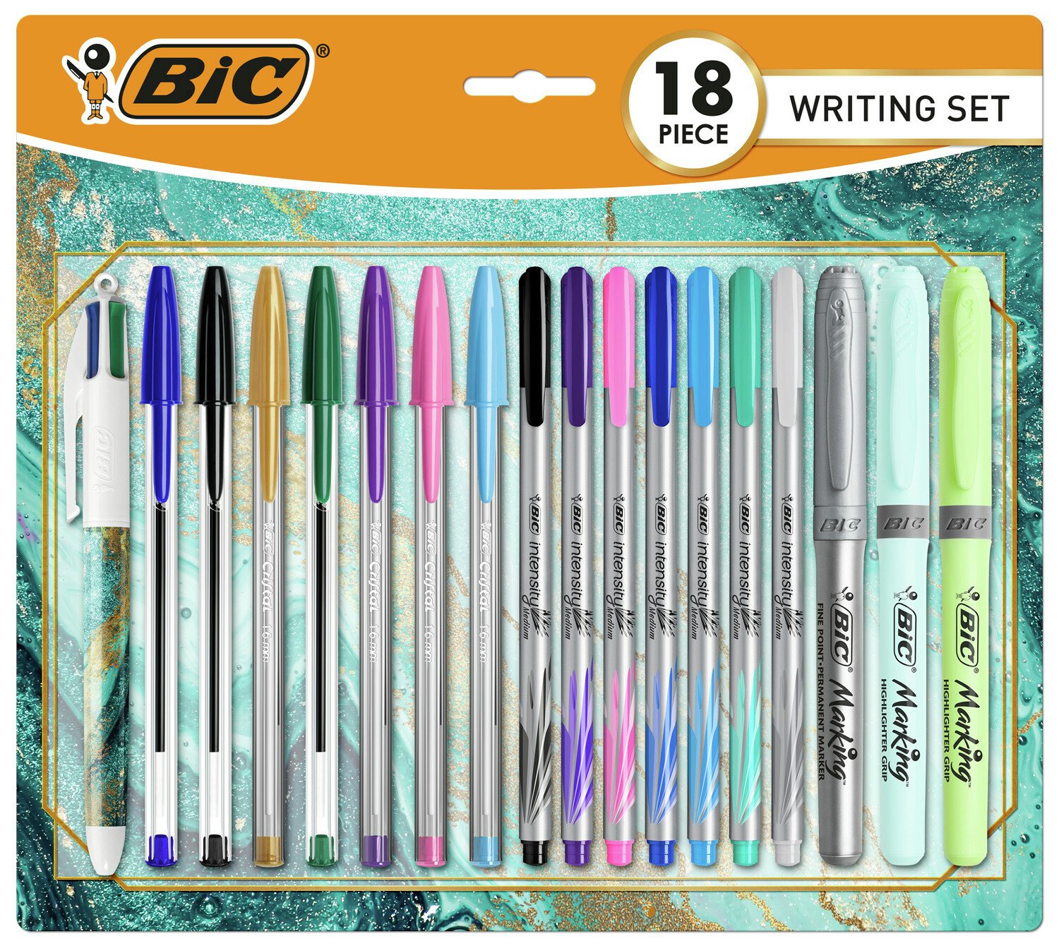 BIC 18 Piece Pastel Writing Set review | 8.9 / 10