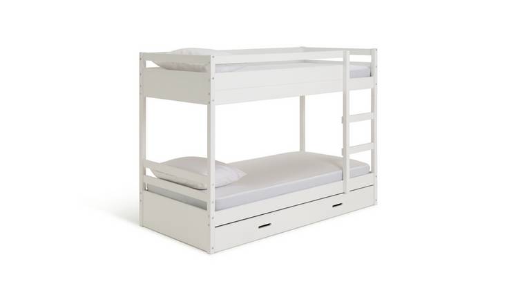 Buy Habitat Rico Bunk Bed with Drawer - White | Kids beds | Argos