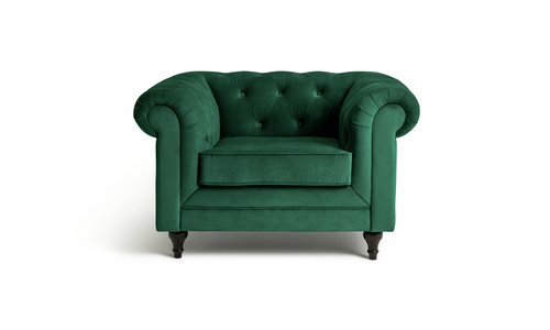 Habitat Chesterfield Velvet Armchair Green Liberia Ubuy
