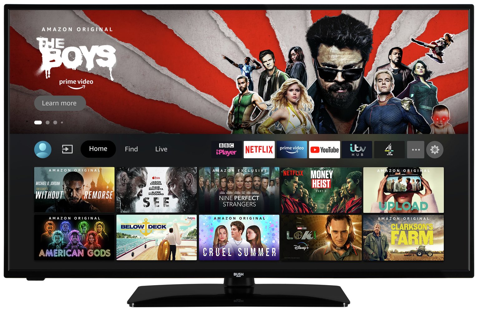 Bush Fire 43 Inch Smart 4K UHD HDR LED Freeview TV review | 9.3 / 10