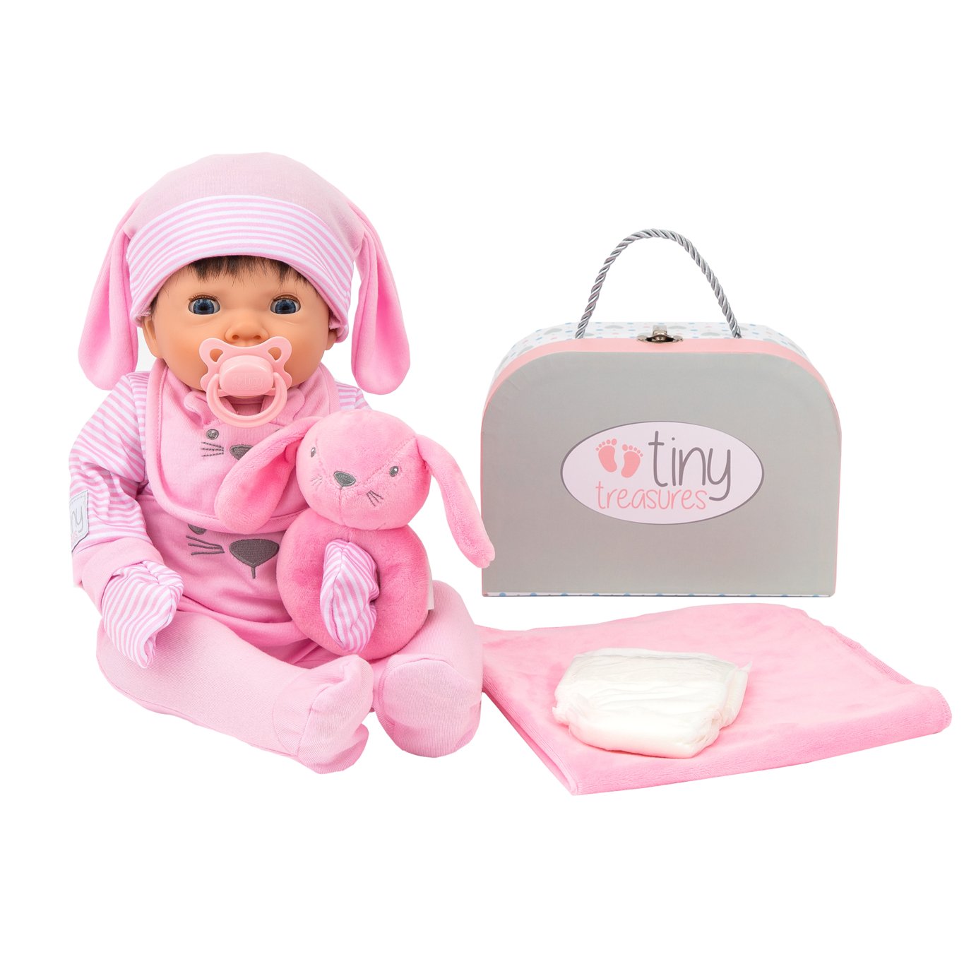 Tiny Treasures Pink Layette Dolls Accessory Set Review - Toy Reviews