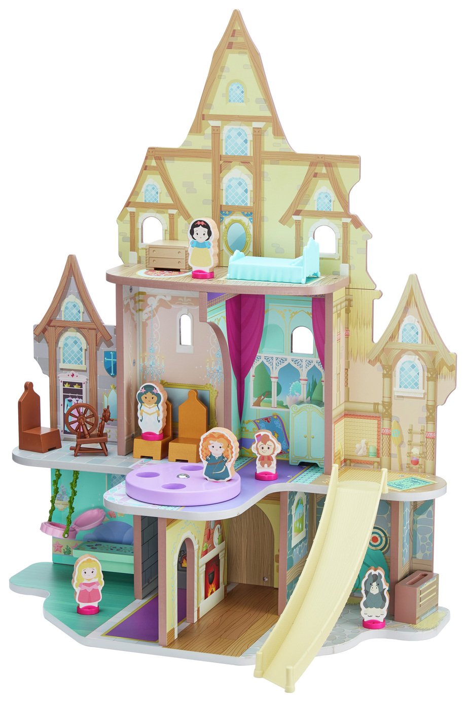Disney Princess Enchanted Princess Castle Wooden Playset Review - Toy ...