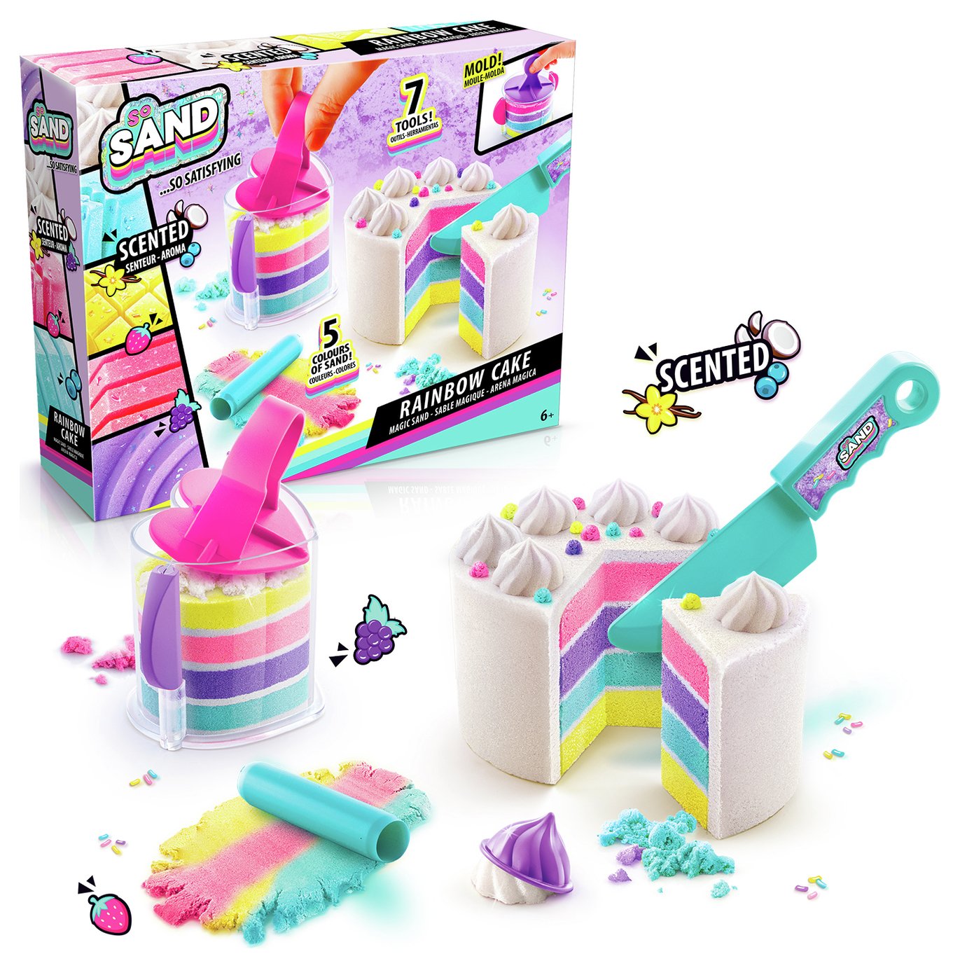 So Sand DIY Rainbow Cake review | 8.6 / 10