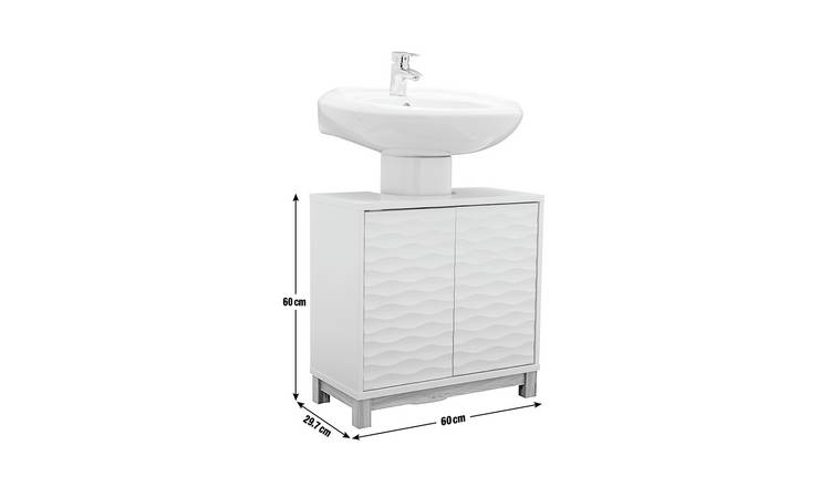 Buy Habitat Zander Under Sink Unit Grey Under sink storage Habitat