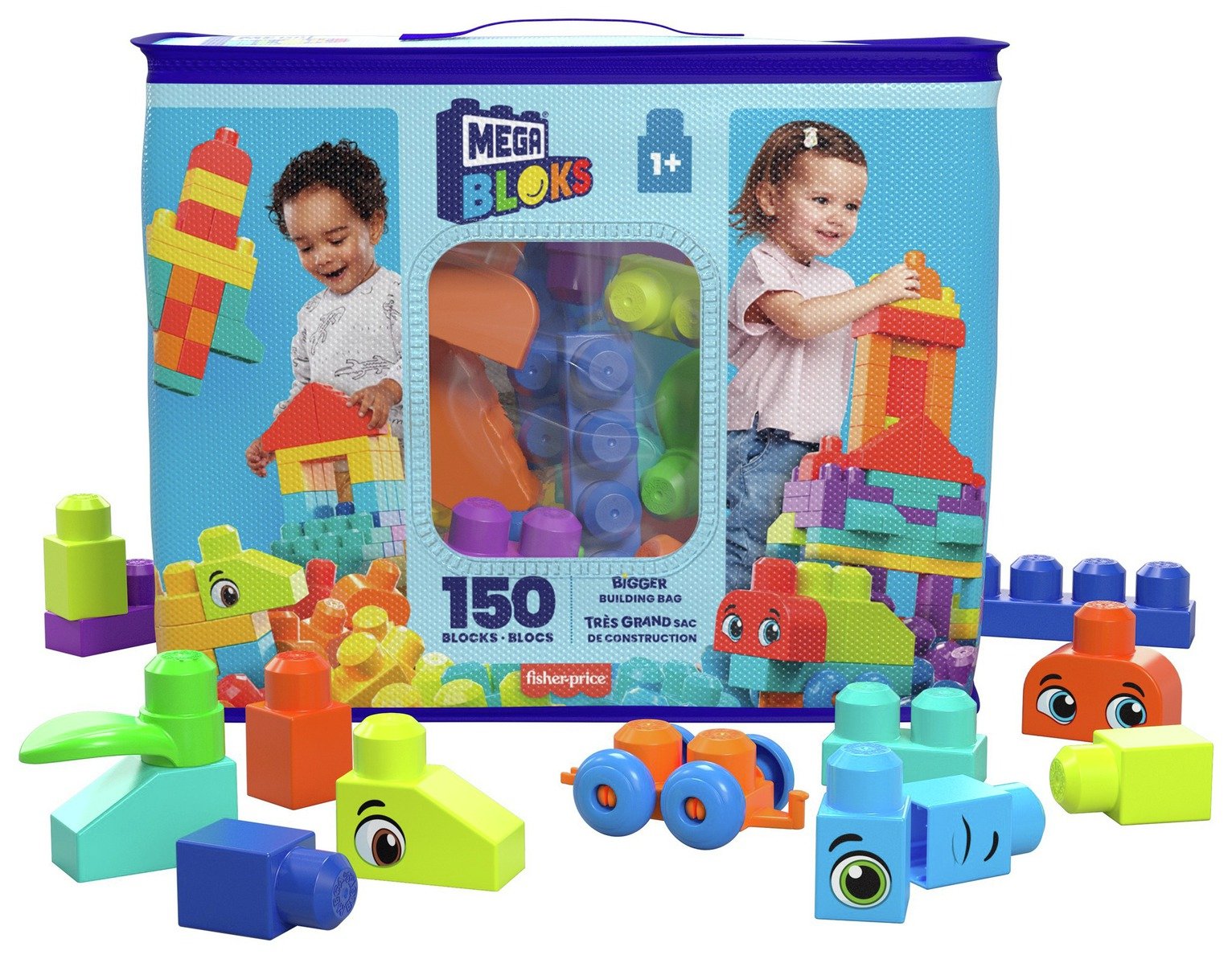 Mega Bloks Bigger Building Bag (150 Pieces) Review - Toy Reviews