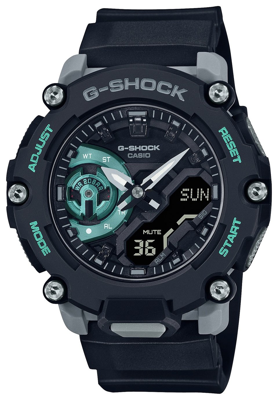 G-SHOCK Men's Black Carbon Resin Strap Watch review | 9.4 / 10