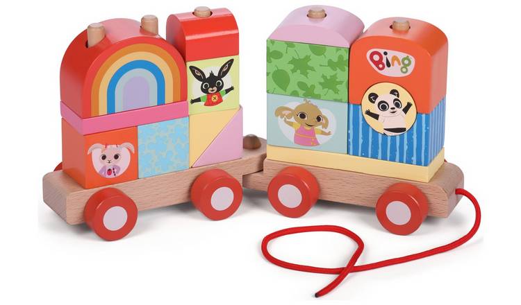 Buy Bing Wooden Stacking Train | Toy trains | Argos