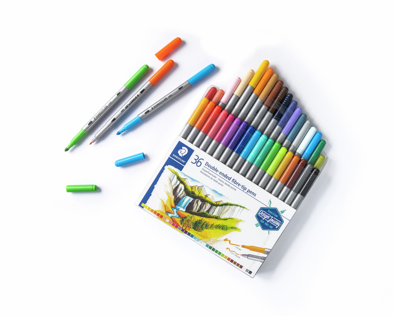 Staedtler Double Ended Fiber Tip Pens review | 8.6 / 10