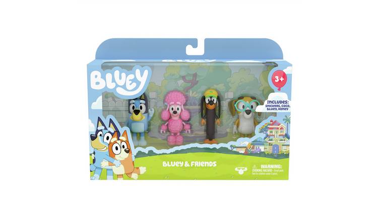 Buy Bluey and Friends 4 Figure Pack | Playsets and figures | Argos