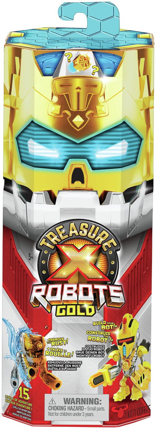 Treasure X Armour Treasure Robots Gold Figure review | 8.7 / 10