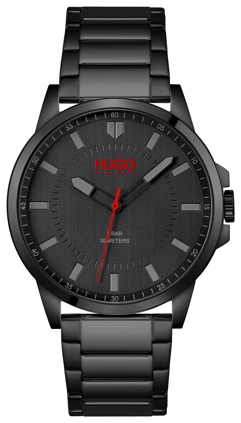 Hugo Men's Black IP Bracelet Watch review | 8.9 / 10