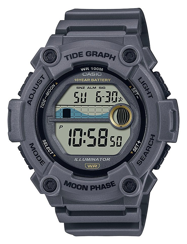 Casio Men's Grey Digital Resin Strap Watch review | 9.1 / 10