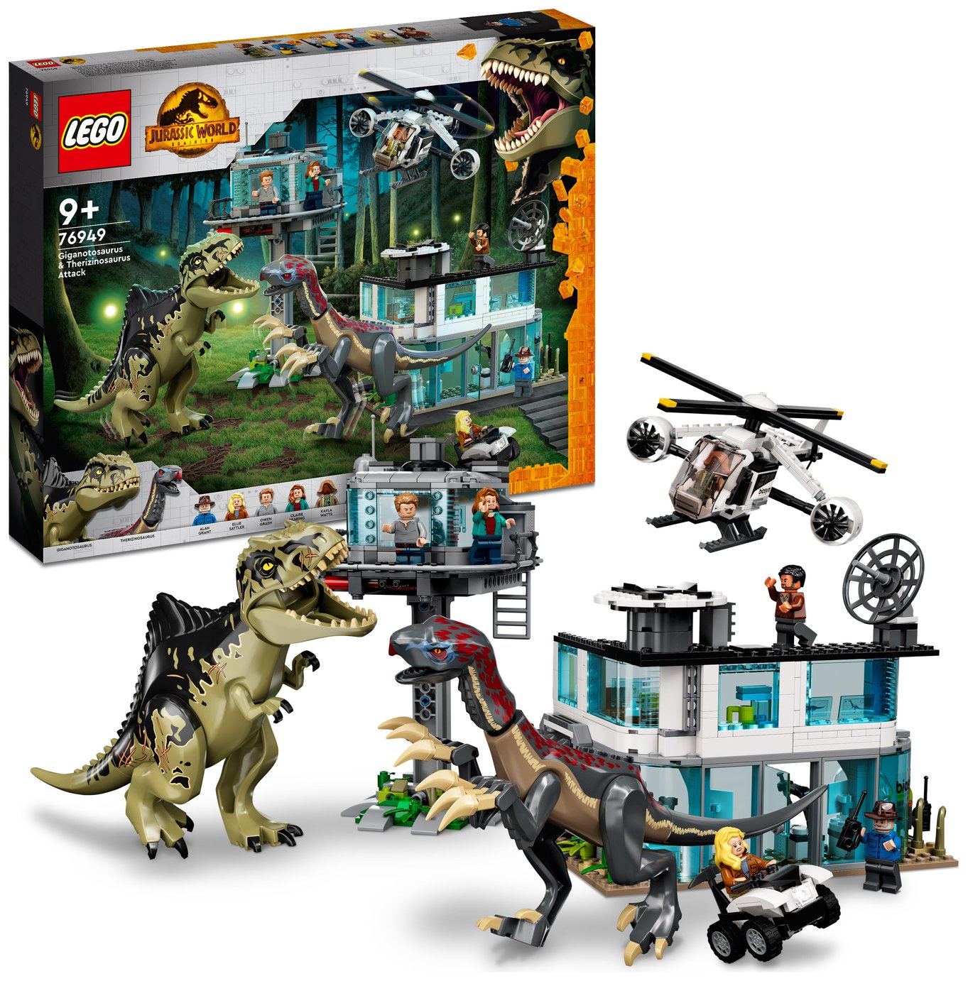 LEGO Jurassic World Giganotosaurus Attack Dinosaur Toy 76949 review | 9 ...