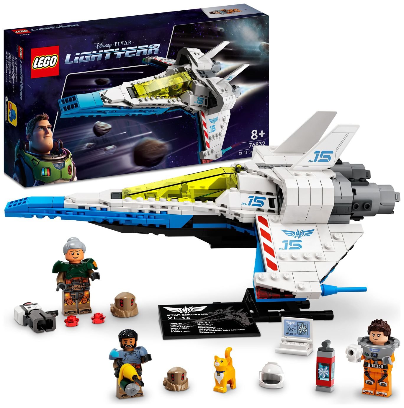LEGO Disney & Pixar Lightyear XL-15 Spaceship Buzz Set 76832 review | 9 ...