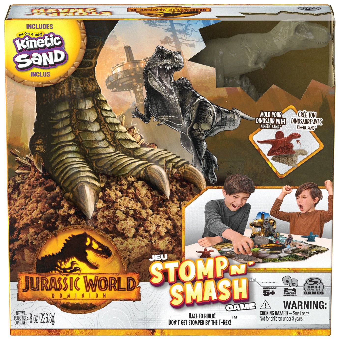 Jurassic World Dominion Stomp N' Smash Board Game review | 8.6 / 10