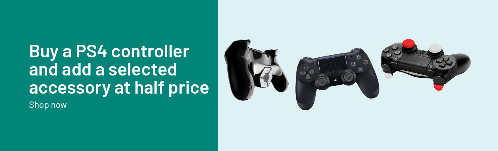 PS4 controllers and steering wheels | Argos