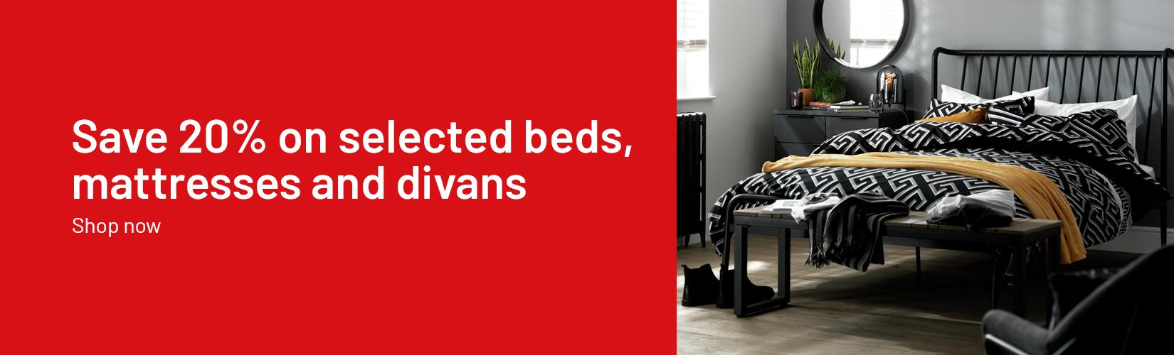Beds Online | Single, Double, King & Super King Beds | Argos