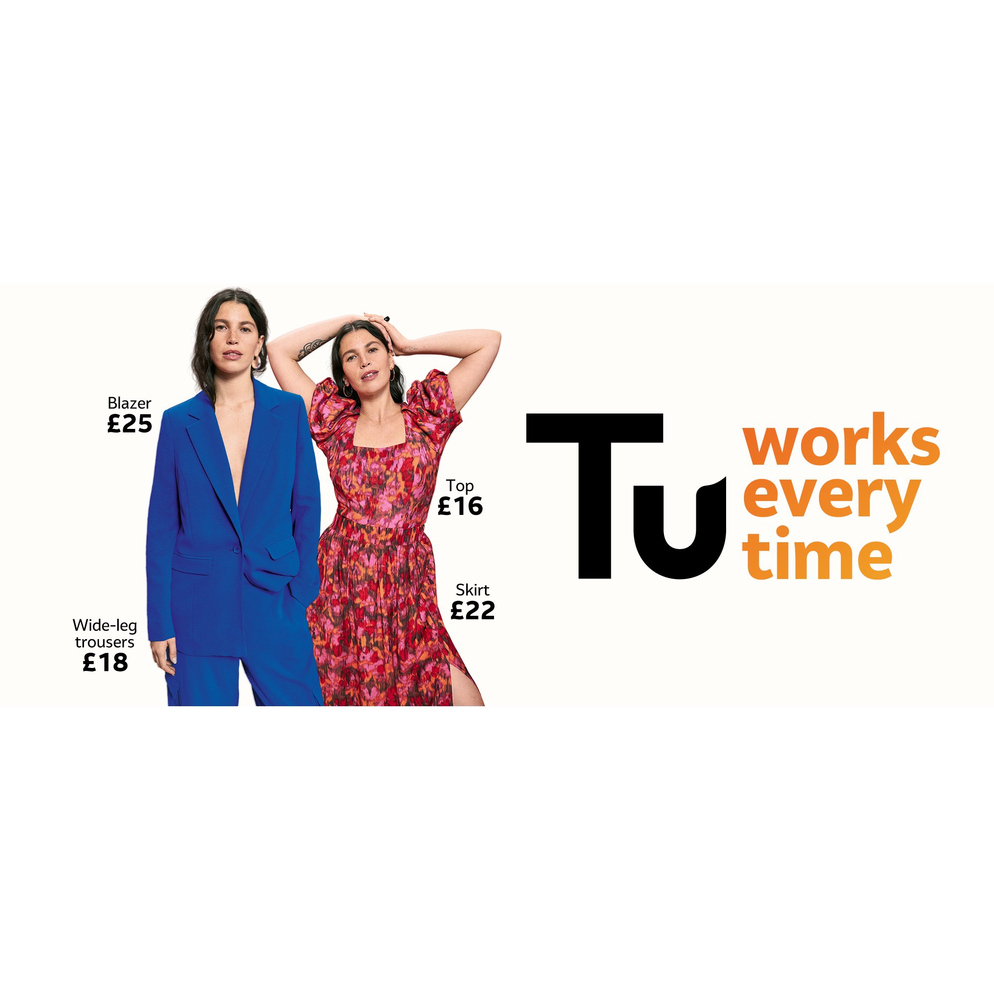 Womens, Mens, Kids & Baby Fashion | Tu clothing