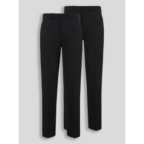 Buy Black Trousers 2 Pack - 15 years | Boys school uniforms | Argos