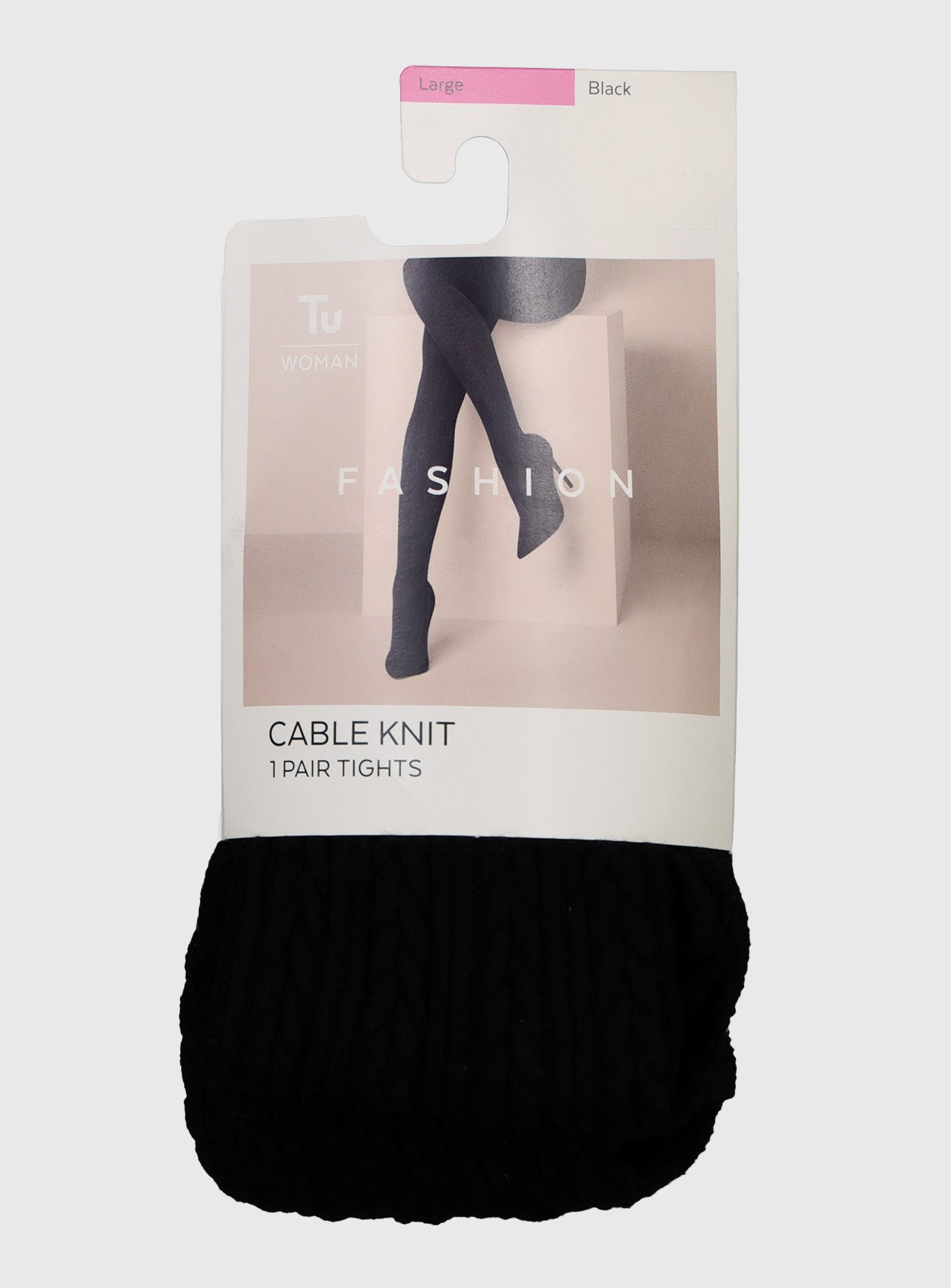 Black Cable Knit Tights review | 9.3 / 10