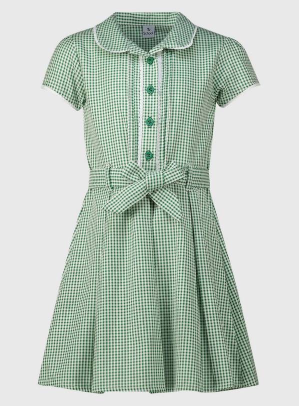 Buy Green Gingham Classic School Dress - 4 years | School dresses and ...