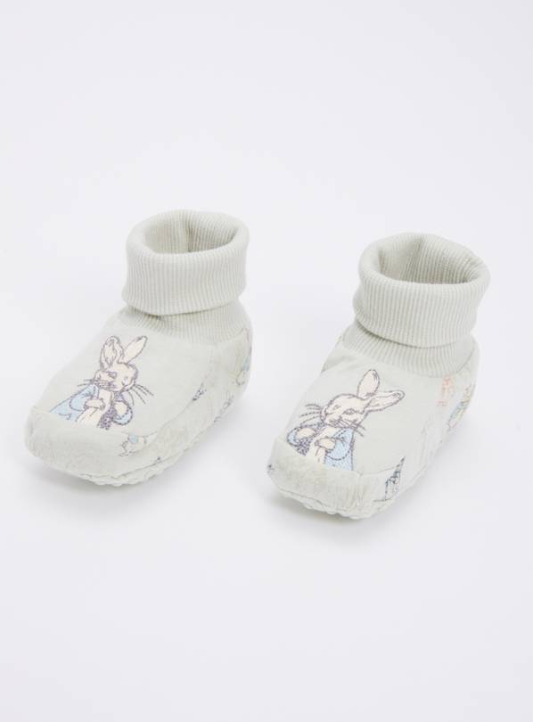 Buy Peter Rabbit Green Booties - 12-18 months | Shoes and slippers | Argos