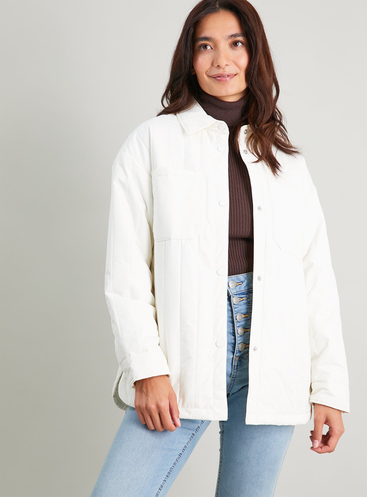 Cream Quilted Shacket review | 8.8 / 10